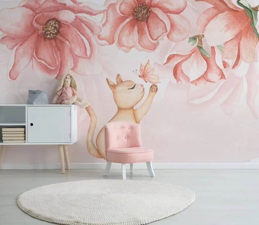 Behang voor meisjes kinderkamer koop online bij Uwalls.nl