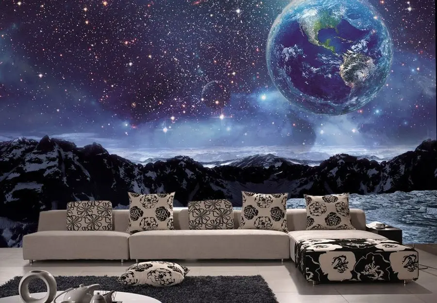 Fotobehang space koop online bij Uwalls.nl